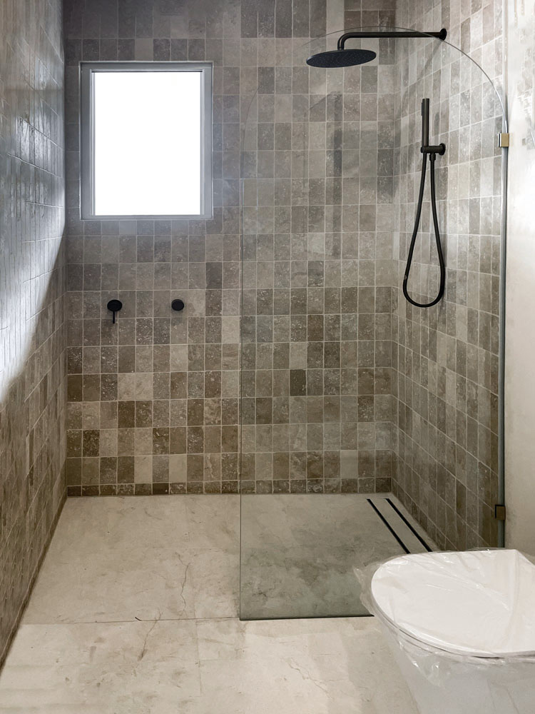 Frameless Fixed Panels - Brisbane Shower Screens